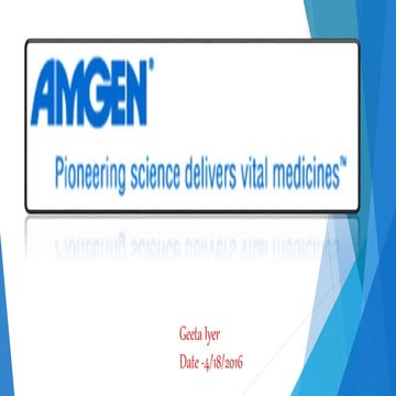 translational biotechnology-Amgen -Geeta Iyer -4-48-16 | PPT