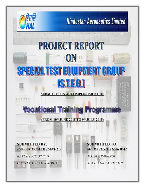 Hal helicopter division report | DOCX