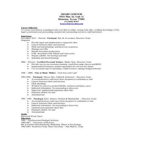 Marc Folladori resume | PDF