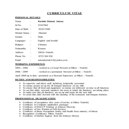CURRICULUM VITAE - Copy | DOCX