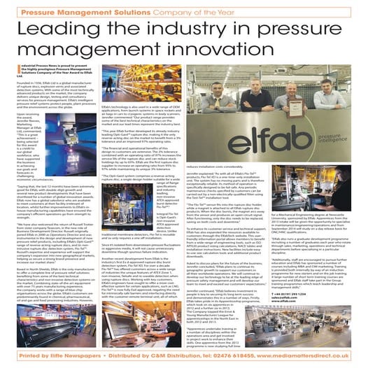 Company of the Year 2014 Article | PDF