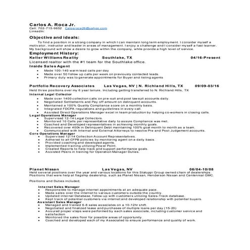JaMont Harris Resume | DOCX