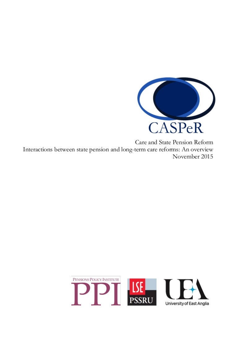 20151103 CASPeR An Overview Report