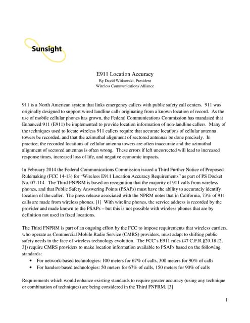 Sunsight instruments site antenna alignment results report | PDF