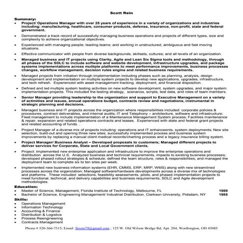 Rahim 2015 Resume | DOC