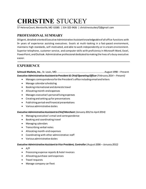 Christine Stuckey presentations