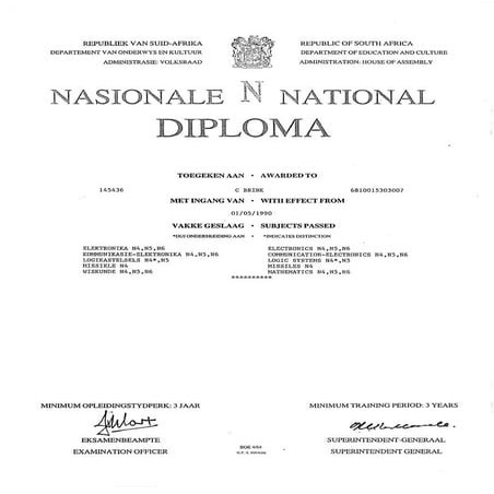 National Diploma | PDF