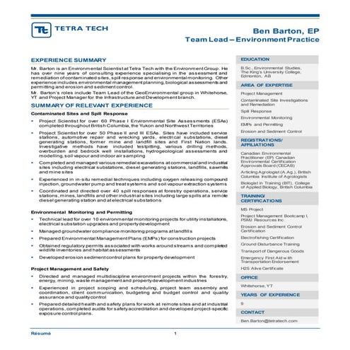 Terry Schaffer Resume Final 11 June 15 | PDF