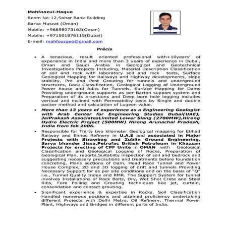 Resume Dhirendra Pratap Singh | DOC