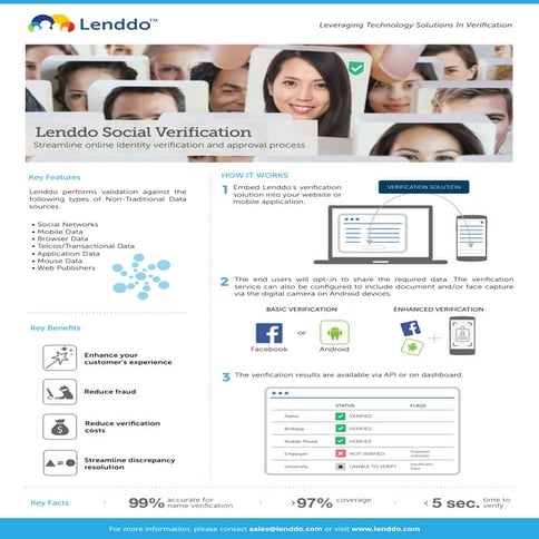Lenddo-Verification-Factsheet-2016 | PDF