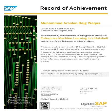 Enterprise Machine Learning in a Nutshell | PDF