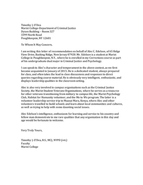 Reference Letter: Habitat for Humanity | DOC