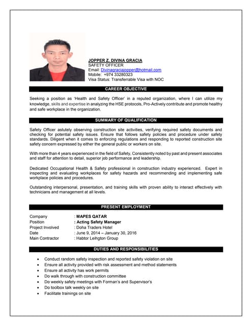 A. DC Human CV | PDF