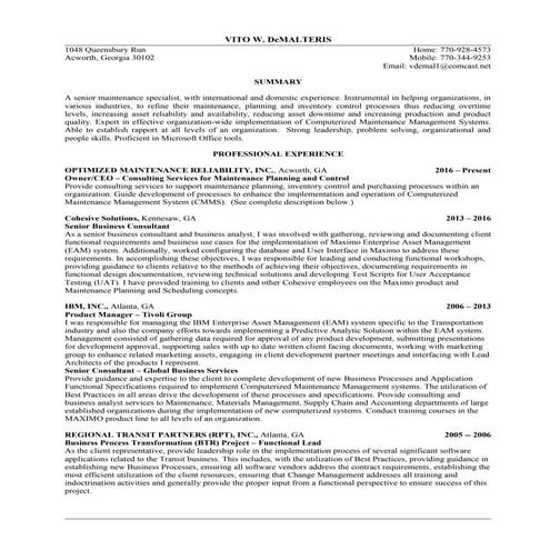 vdm_Resume_110216 (2) | PDF