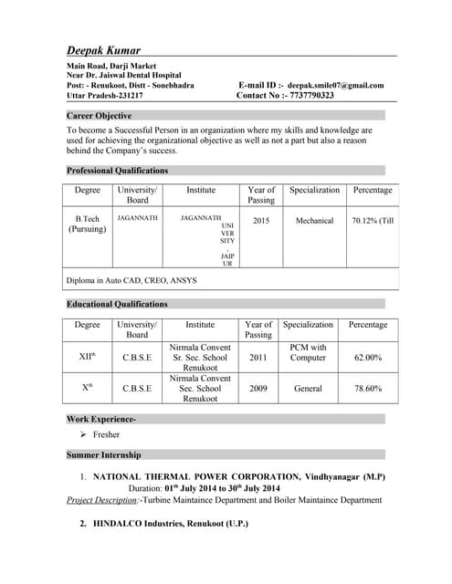 manish new resume | PDF