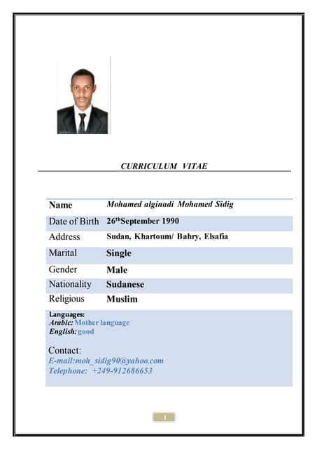 Curriculum Vita.docx by Macoow | DOCX | Business | Business and Finance