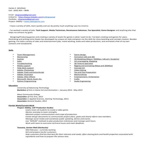 resume2016_alt7_harlan | DOC