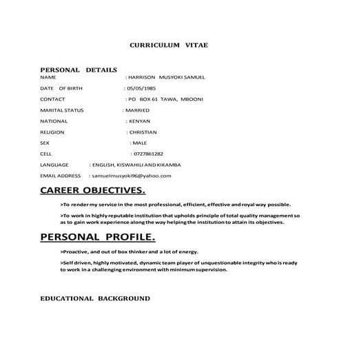 HARRISON SAMUEL CV updated 1 | DOCX