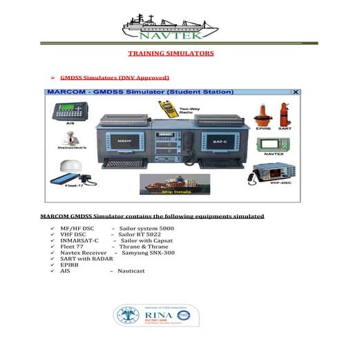 TRAINING SIMULATORS(1) | PDF