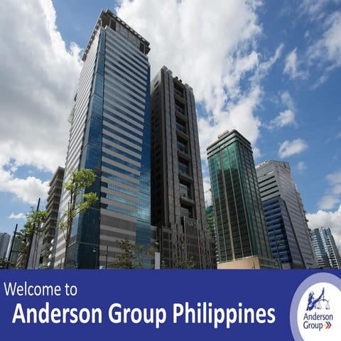 Corporate Profile Anderson Group Philippines | PDF