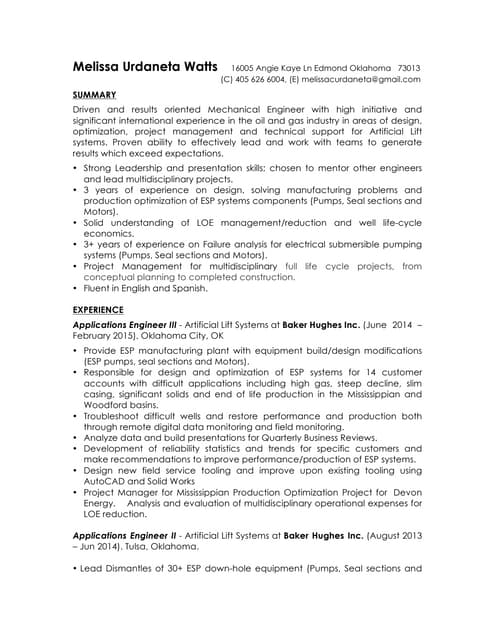 TECHNICAL SKILLS SUMMARY | PDF