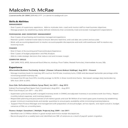 Current Resume Indeed | PDF