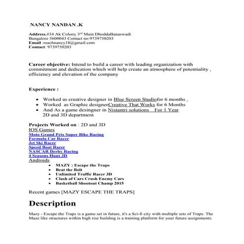 nancy_resume_2015 | PDF