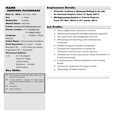 Abhishek Resume | PDF