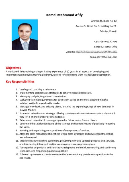 Hatem Hamdy CV | PDF