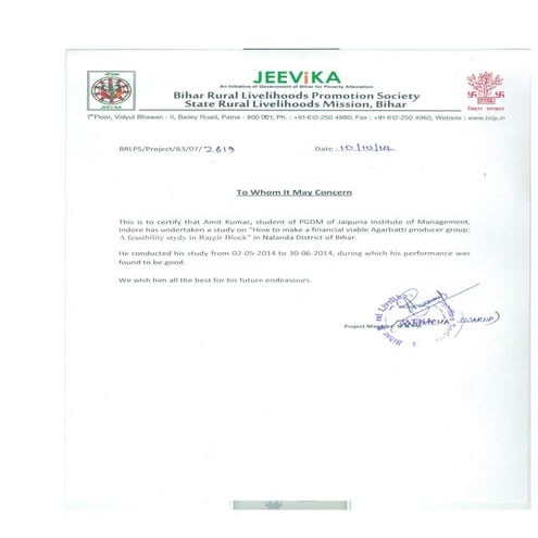 BRLPS CERTIFICATE | PDF