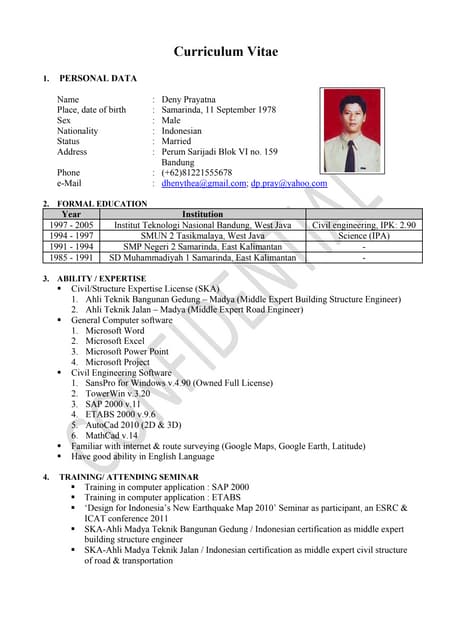 CV Purwa | PDF