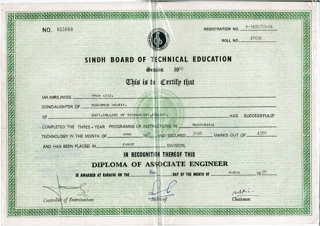 B.S.C CERTIFICATE | PDF
