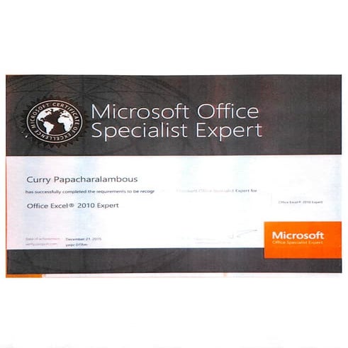 MOS specialist certification | PDF