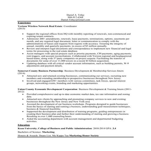 Gary Costello Resume | DOCX