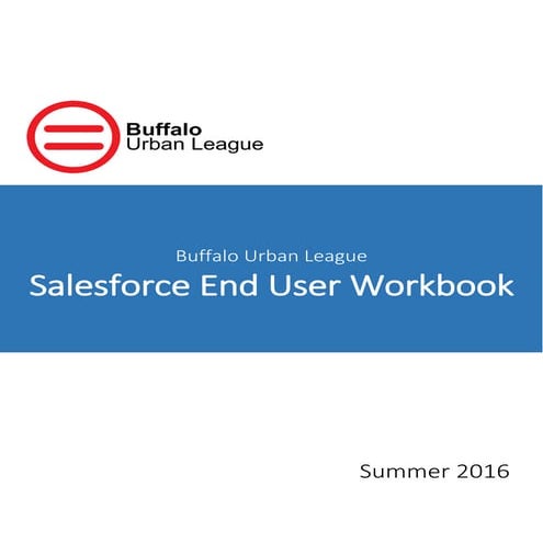Salesforce training workbook FINAL | PDF