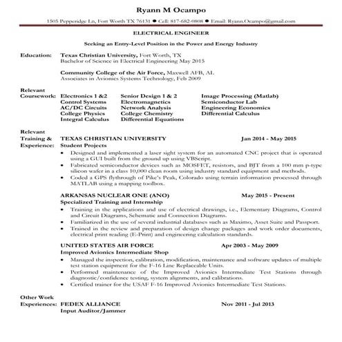 Latest Resume | PDF