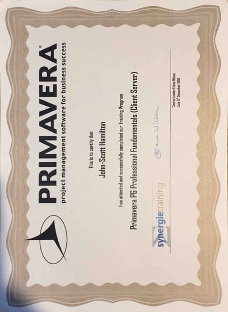 IEMA Certificate | PDF