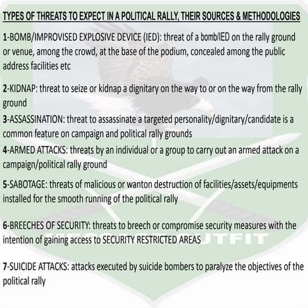 Michaelcreations-Political-Rally-Security-Solution | PPT