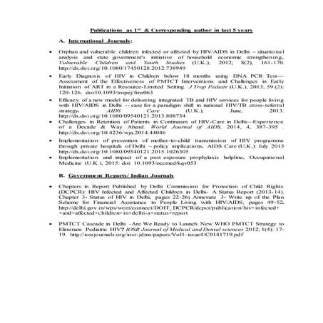 Recent Publications | DOCX