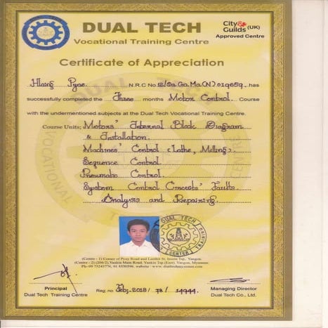 Hlaing Pyae MC | PDF