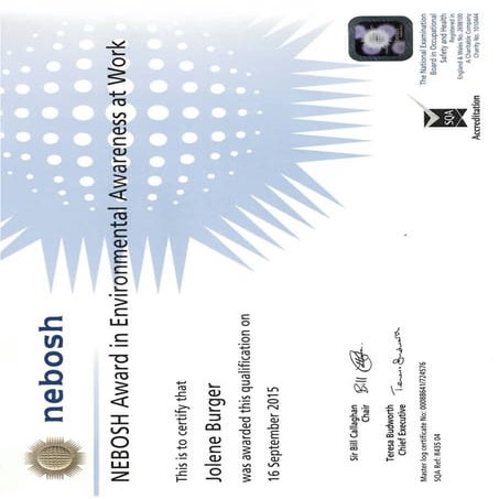 Nebosh Environmental | PDF | Environmental Services Industry | Industries