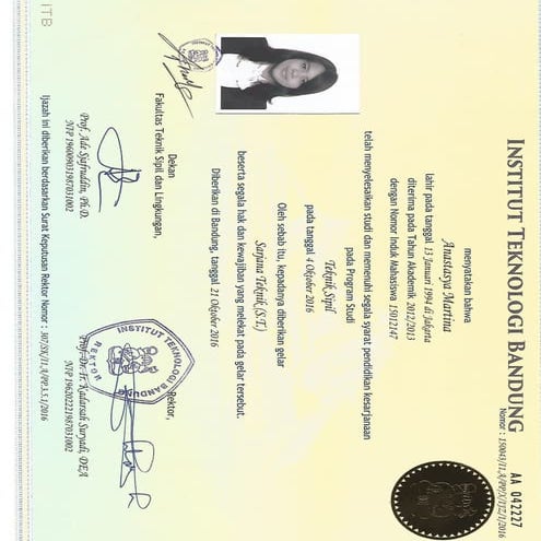 Graduation certificate | PDF