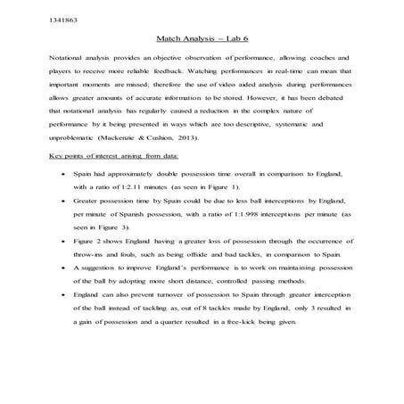 Match Analysis 1341863 | DOCX