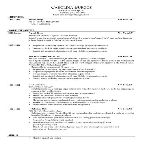 Carol Resume (1) | DOC