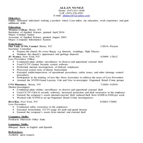Alexander_Bliznik_Resume2014 | PDF