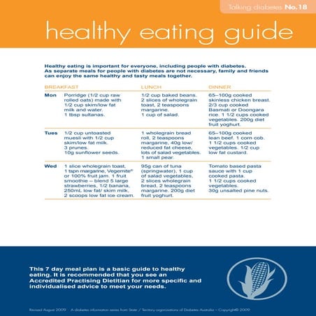 F8 aus healthy eating guide | PDF