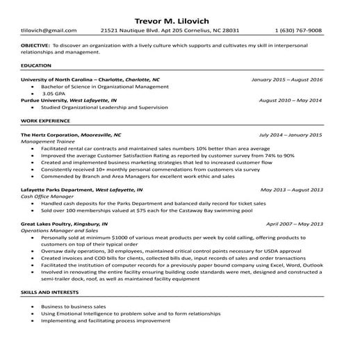 Chad Queen Resume | PDF
