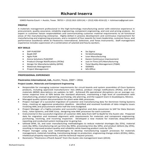 Rick Inserra_Resume | DOC