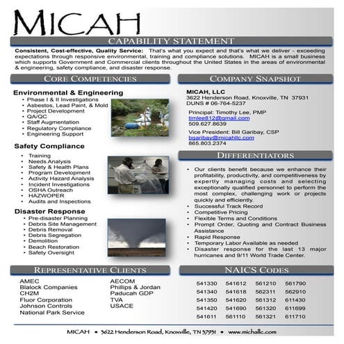 MICAH Intro Sheet_2016 | PDF