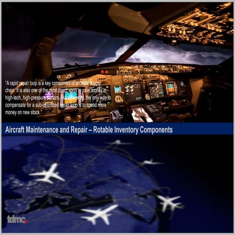 Aircraft Rotable Components - MRO Cost Models_v17_Final_Slideshare | PDF